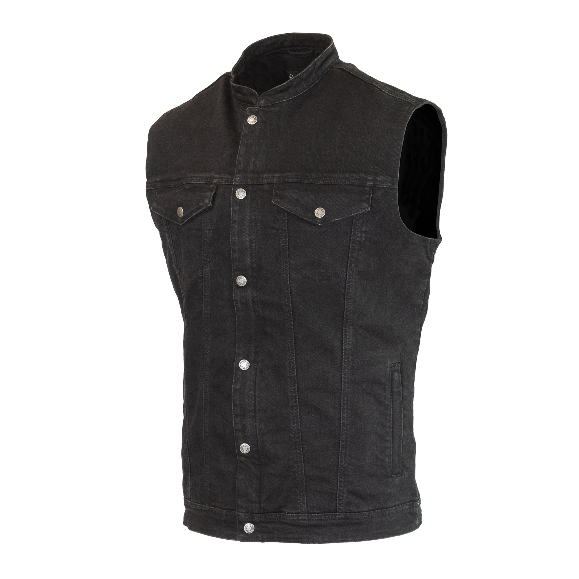 Merlin Bike Gear - Club D3O Denim Motorcycle Vest